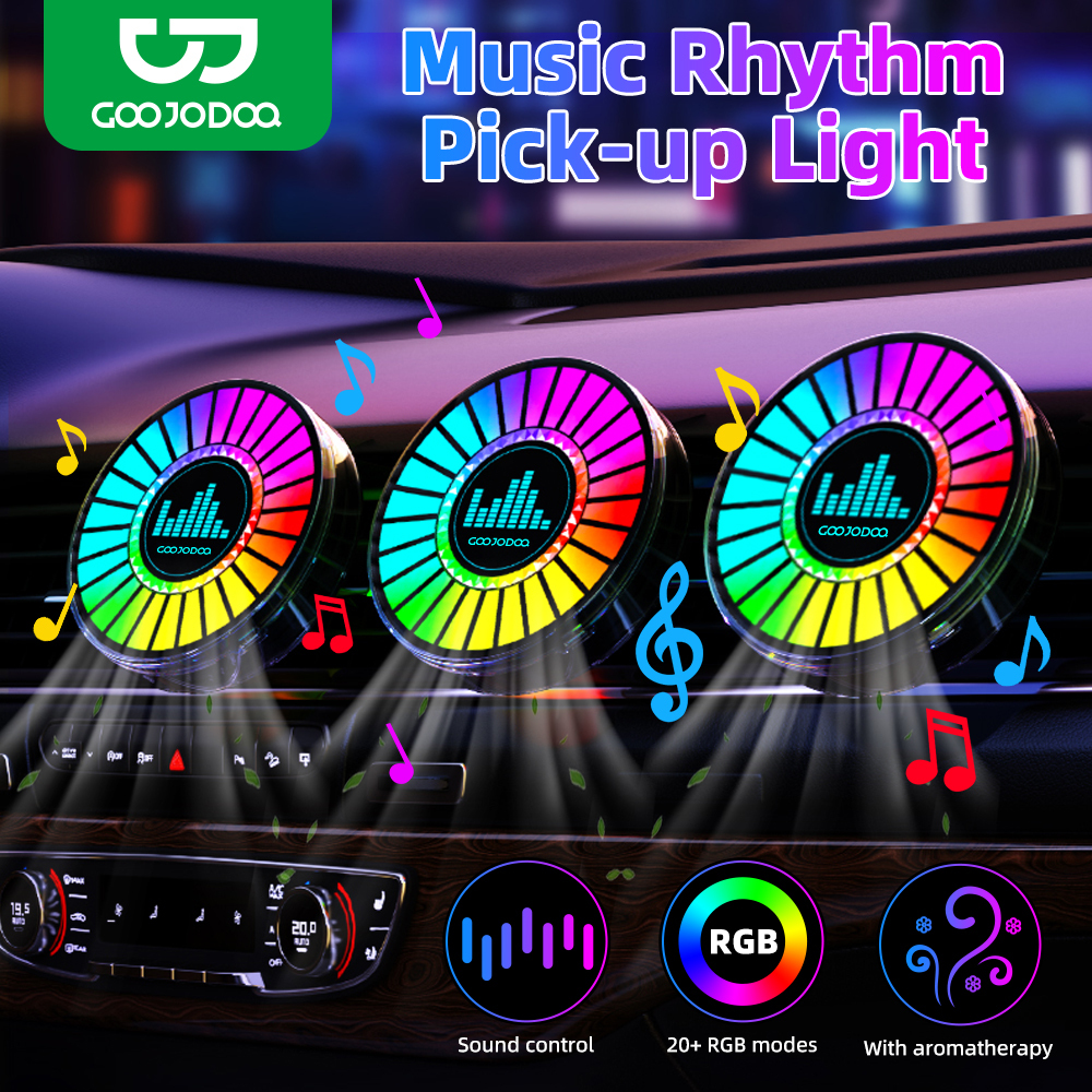 Jual GOOJODOQ Lampu LED RGB Spectrum Audio Indicator Music Sound ...