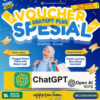 Jual ChatGPT Plus Terlengkap & Harga Terbaru Agustus 2025 | Shopee Indonesia