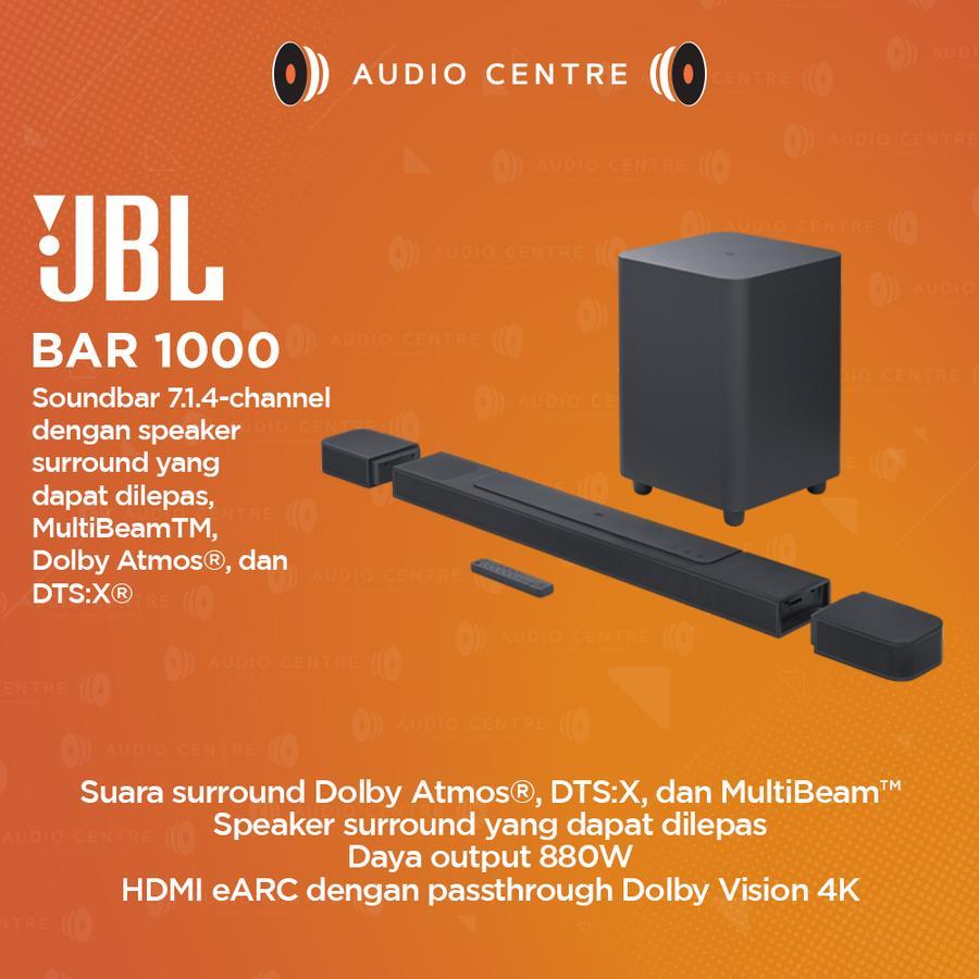 Jual JBL BAR 1000 Bar1000 7.1.4 Ch Soundbar True Dolby Atmos DTS-X and MultiBeam Surround Sound ...