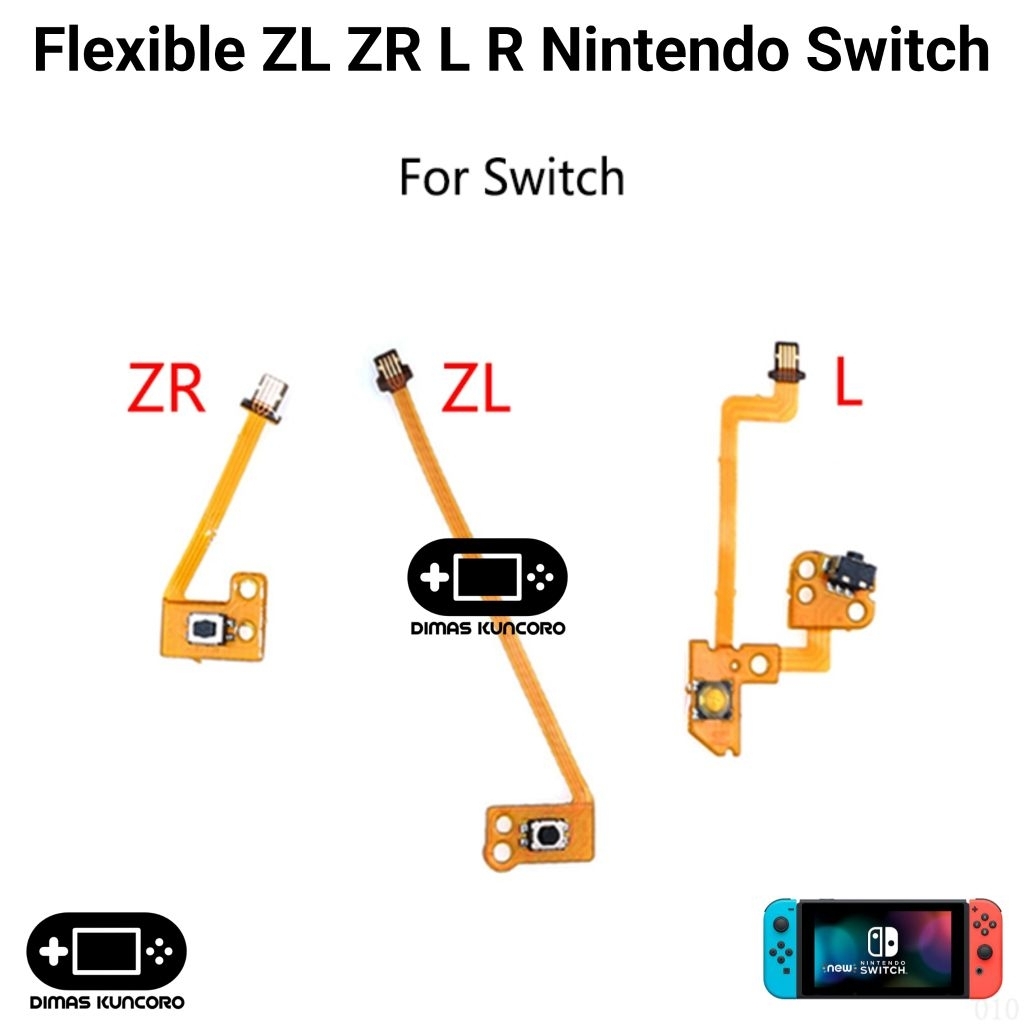 Jual Flexible ZL ZR L R Nintendo Switch v1 v2 oled joy con kiri kanan ...