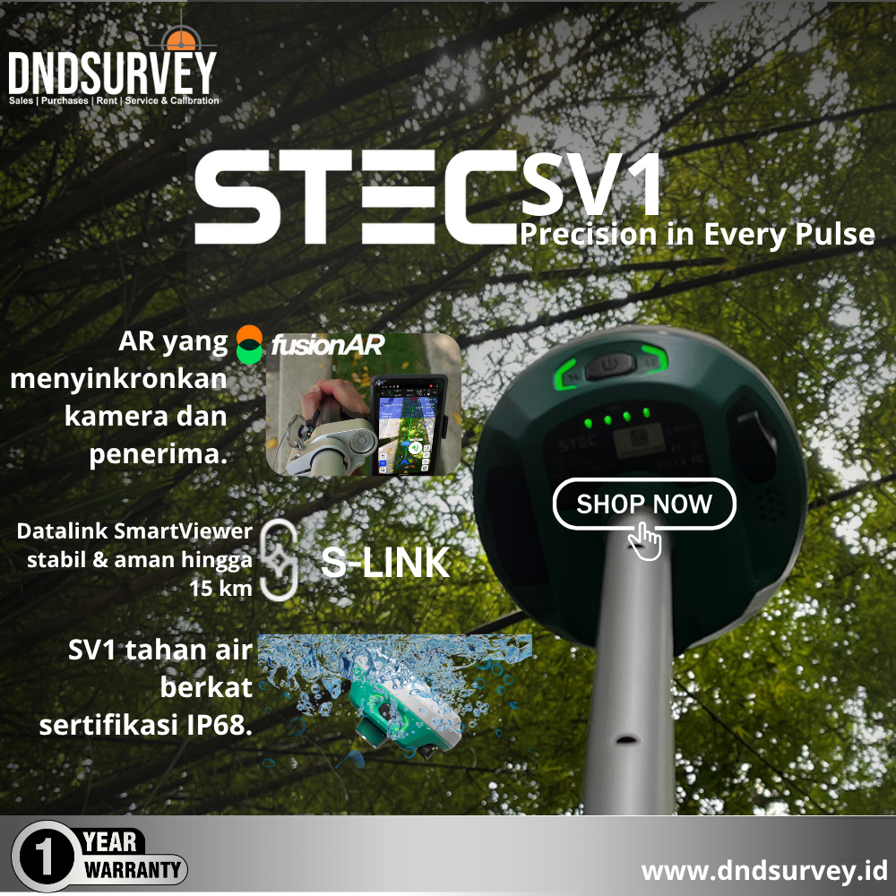 Jual Gps Rtk Stec SV1 Gnss Rtk Geodetik Statik | Shopee Indonesia
