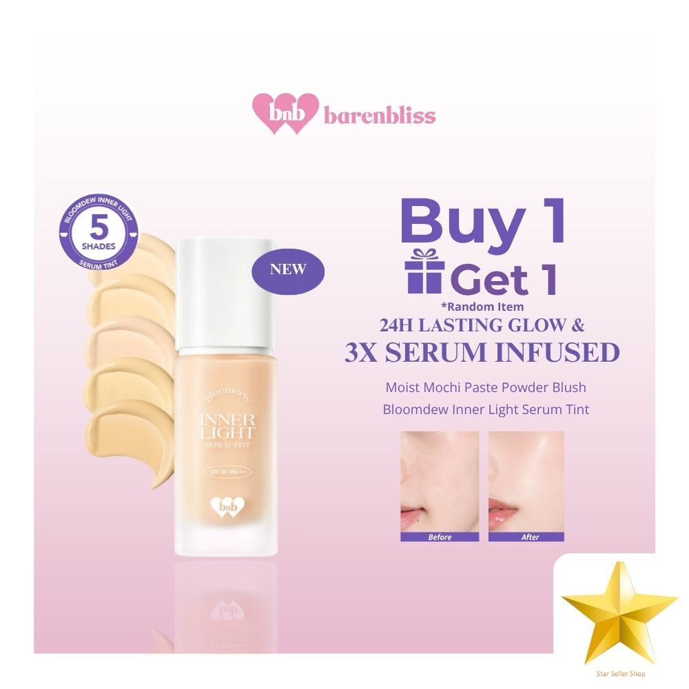 Jual AS BNB barenbliss Bloomdew Inner Light Serum Tint Spf 30 PA+++ | Baren Bliss Foundation ...