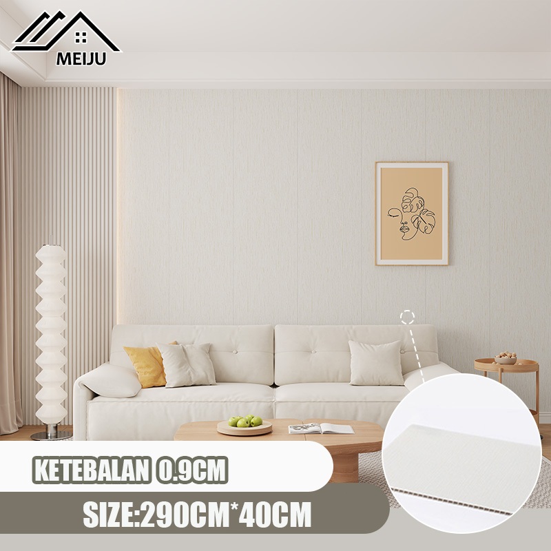Jual Wallboard PVC Dinding Ukuran Panjang 2.95 Meter Lebar 40 cm Tebal ...