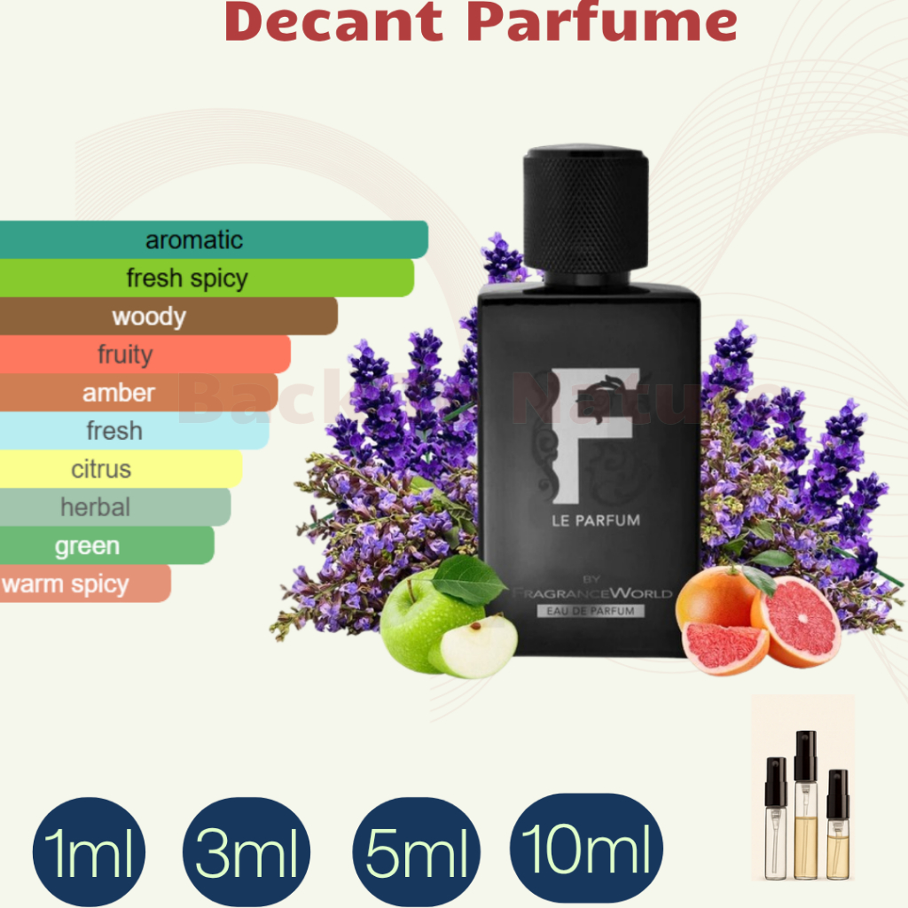 Jual Decant - Fragrance World F Le Parfum | Shopee Indonesia