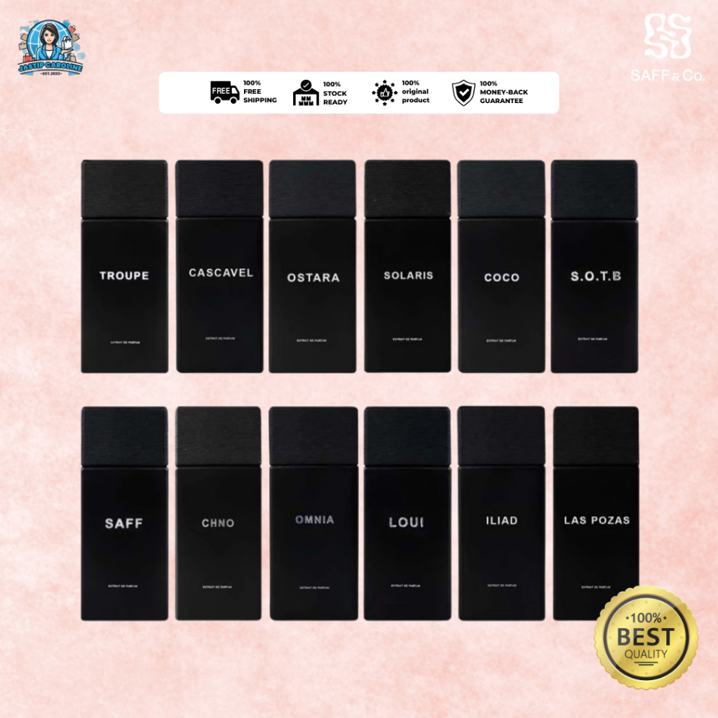 Jual SAFF & Co. Extrait de Parfum 30ML - ORIGINAL Tahan 8-12 Jam BPOM ...
