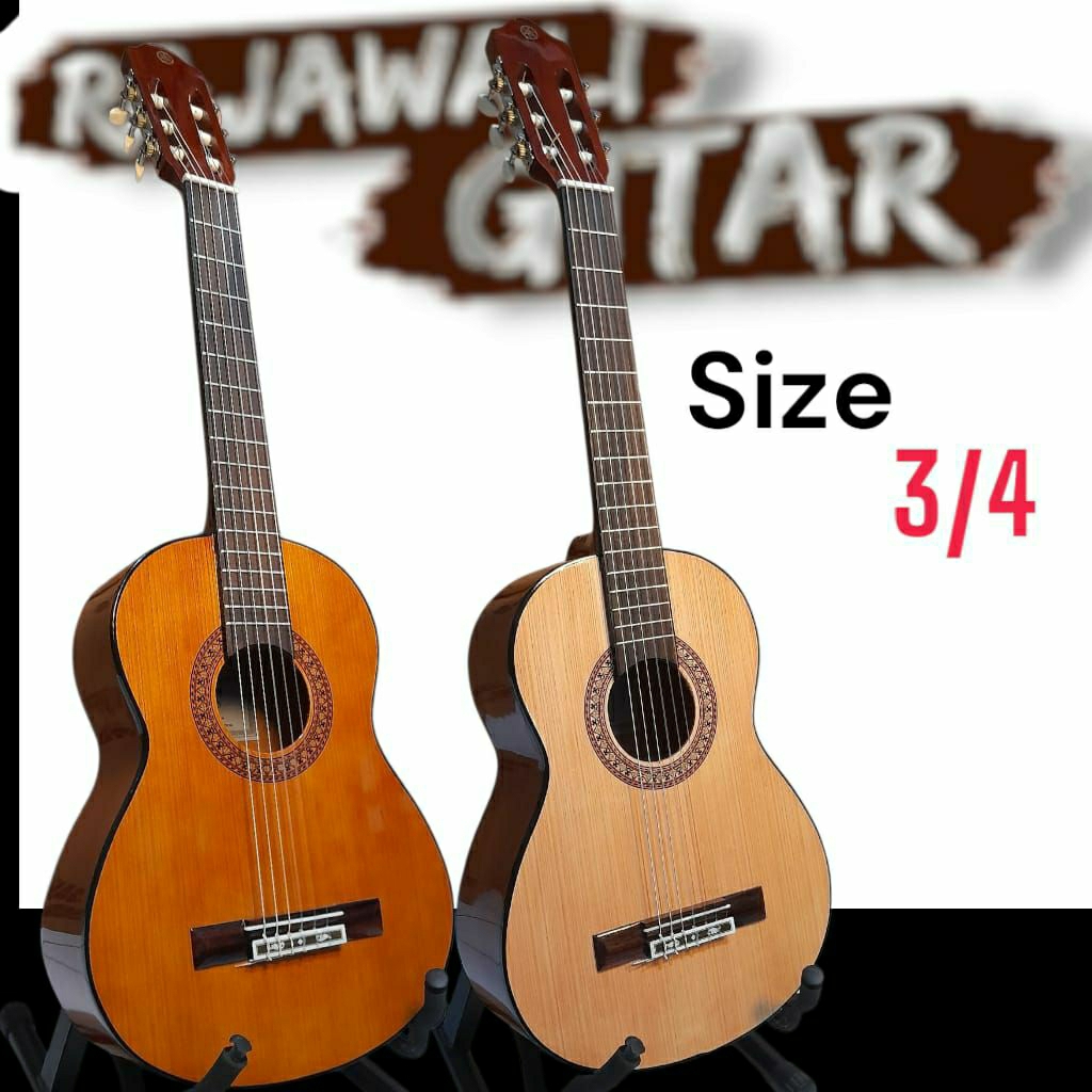 Jual Gitar akustik 3/4,gitar tiga per empat klasik senar nilon | Shopee ...