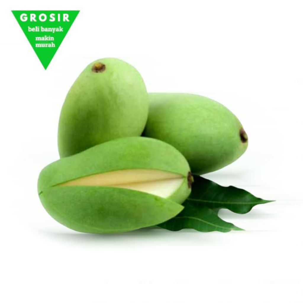 Jual mangga muda kemasan 1kg sangat fresh dan segar murah | Shopee ...