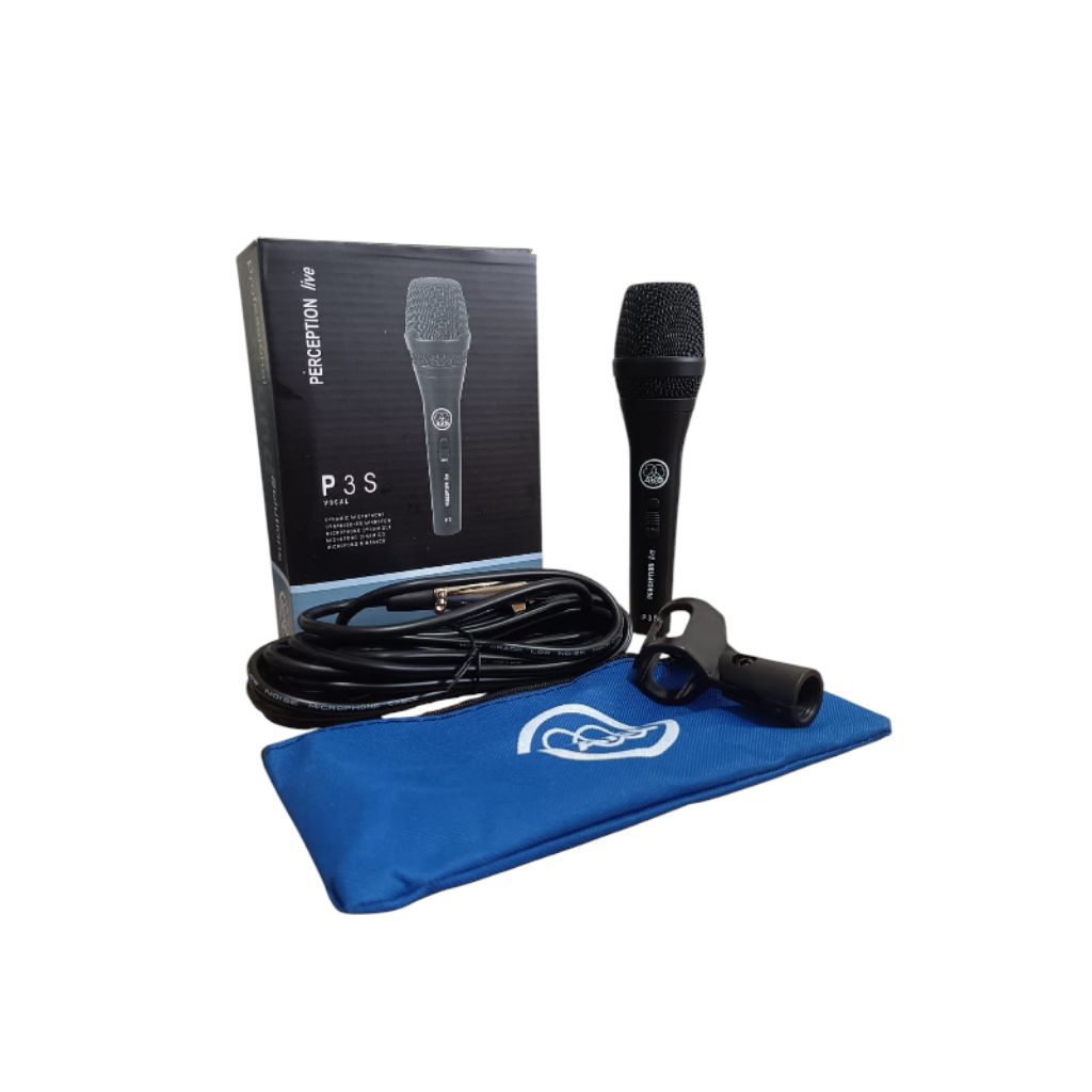 Jual Dynamic Mikropon Akg Mic Kabel Mikrofon Body Mic Besi | Shopee ...