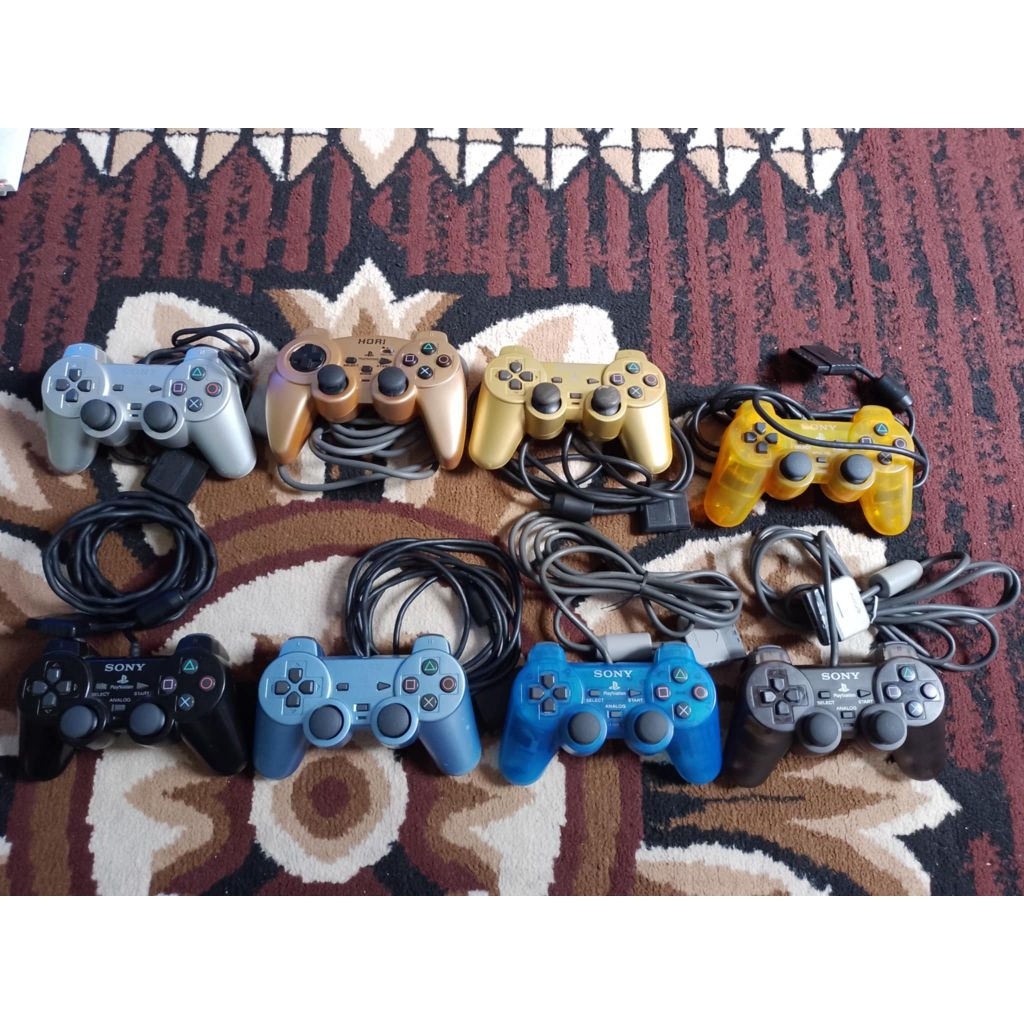 Jual stik ps1 dan ps2 second ori mesin beraneka warna dan bervariasi ...