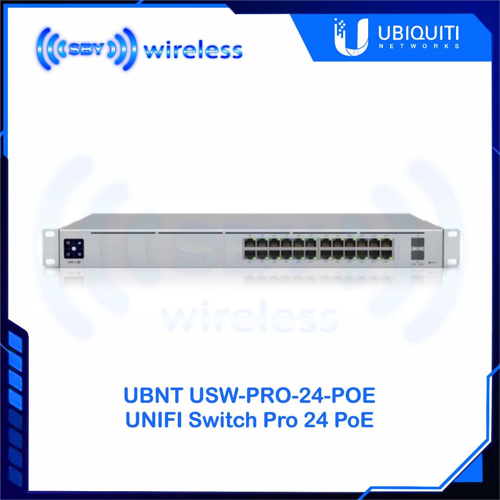 Jual UBNT USW-PRO-24-POE UNIFI Switch Pro 24 PoE | Shopee Indonesia