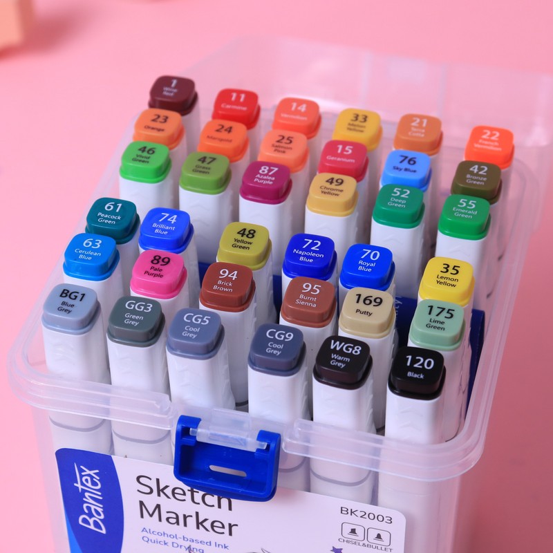 Jual Bantex Marker Dual Tip Warna Warni Cepat Kering Spidol Tinta ...