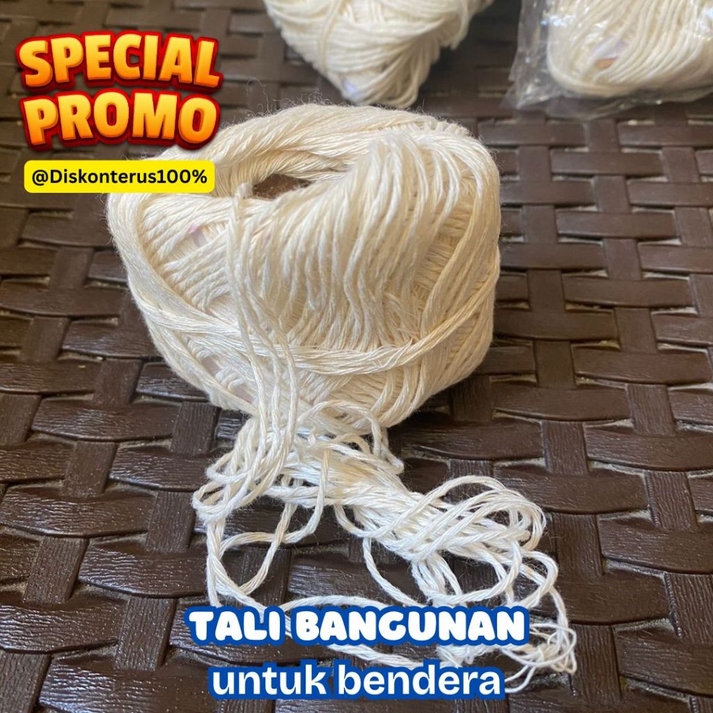 Jual Benang Kasur / benang Tukang / Benang Bangunan / Tali Bendera ...