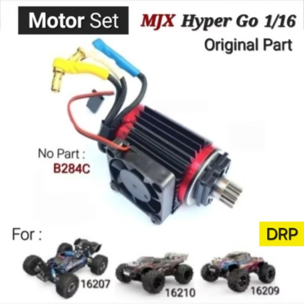 Jual DRP Motor Brushless MJX Hyper Go 16207 16209 16210 Original Part ...