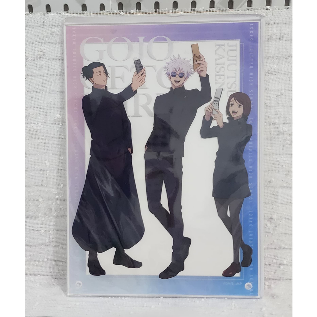 Jual Jujutsu Kaisen Juju HONPO Acrylic Panel (Gojo, Geto, Shoko ...