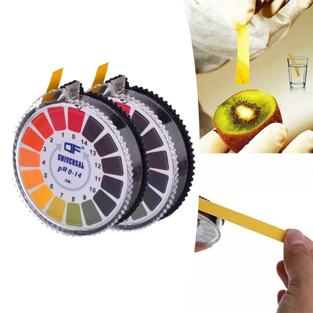 Jual kertas ph meter Lakmus PH Air Test Paper Roll Universal Indicator ...