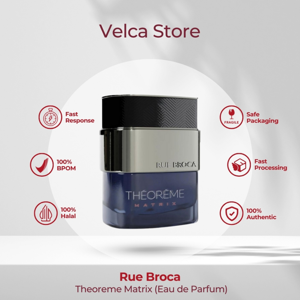 Jual Parfum Rue Broca Theoreme Matrix EDP 90ml for Men | Shopee Indonesia