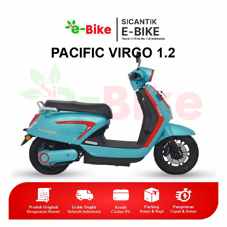 Jual MOTOR LISTRIK PACIFIC VIRGO 1.2 LK | Shopee Indonesia