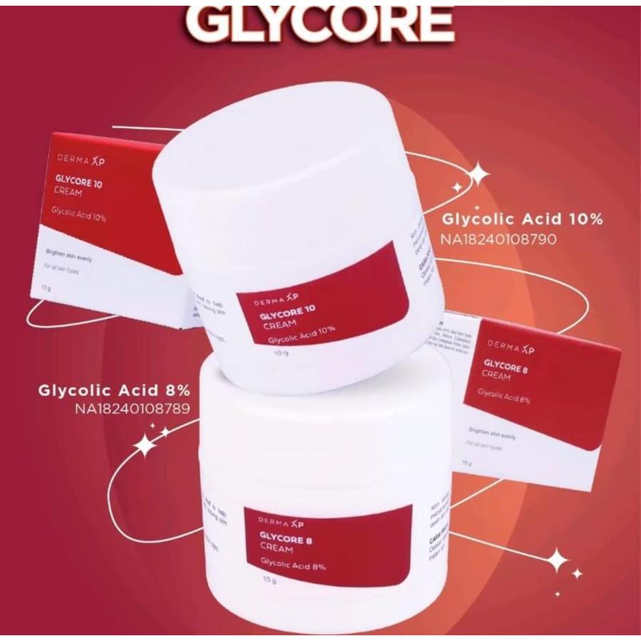 Jual Glycore 10% Cream 10 Gram Krim Pemutih Wajah Mencerahkan Muka ...