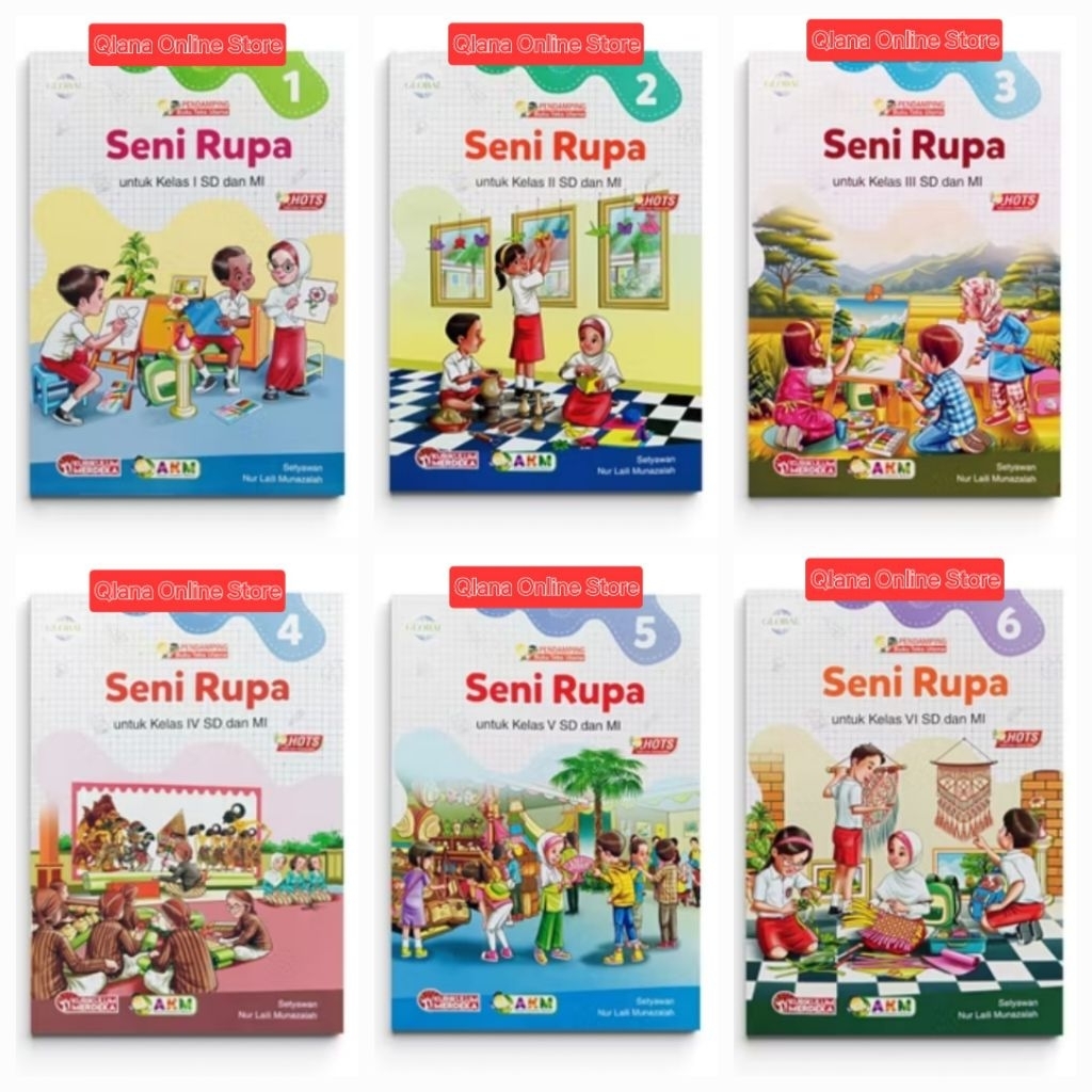 Jual BUKU GLOBAL SENI RUPA SD/MI KURIKULUM MERDEKA EDISI REVISI TERBARU | Shopee Indonesia