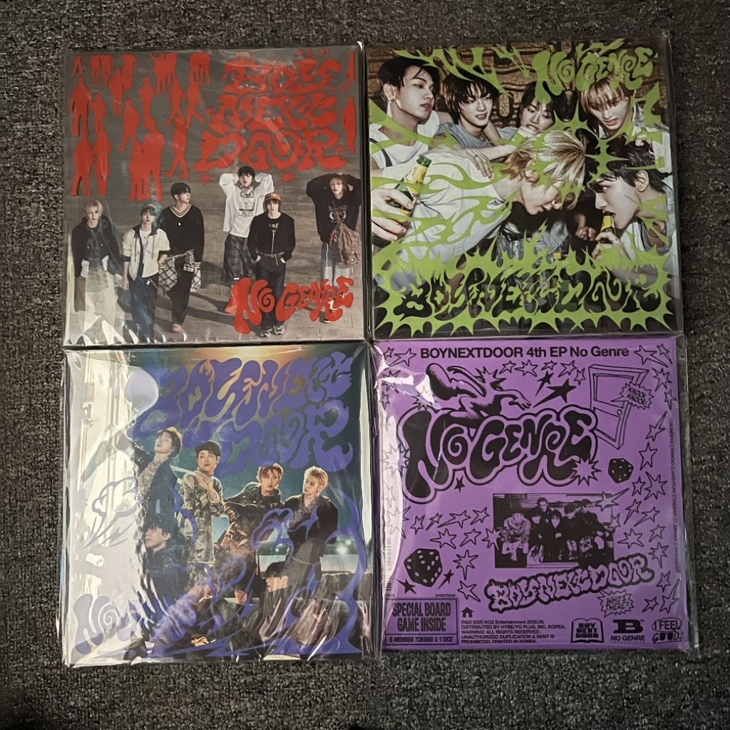 Jual [READY STOCK] [SIAP KIRIM] ALBUM BOYNEXTDOOR NO GENRE PHOTOBOOK BOARD GAME WEVERSE VER ...