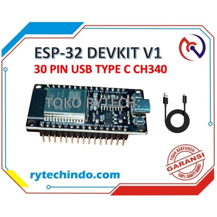 Jual ESP32 ESP-32 DEVKIT V1 WIFI BLUETOOTH ESP32-D0WD | Shopee Indonesia