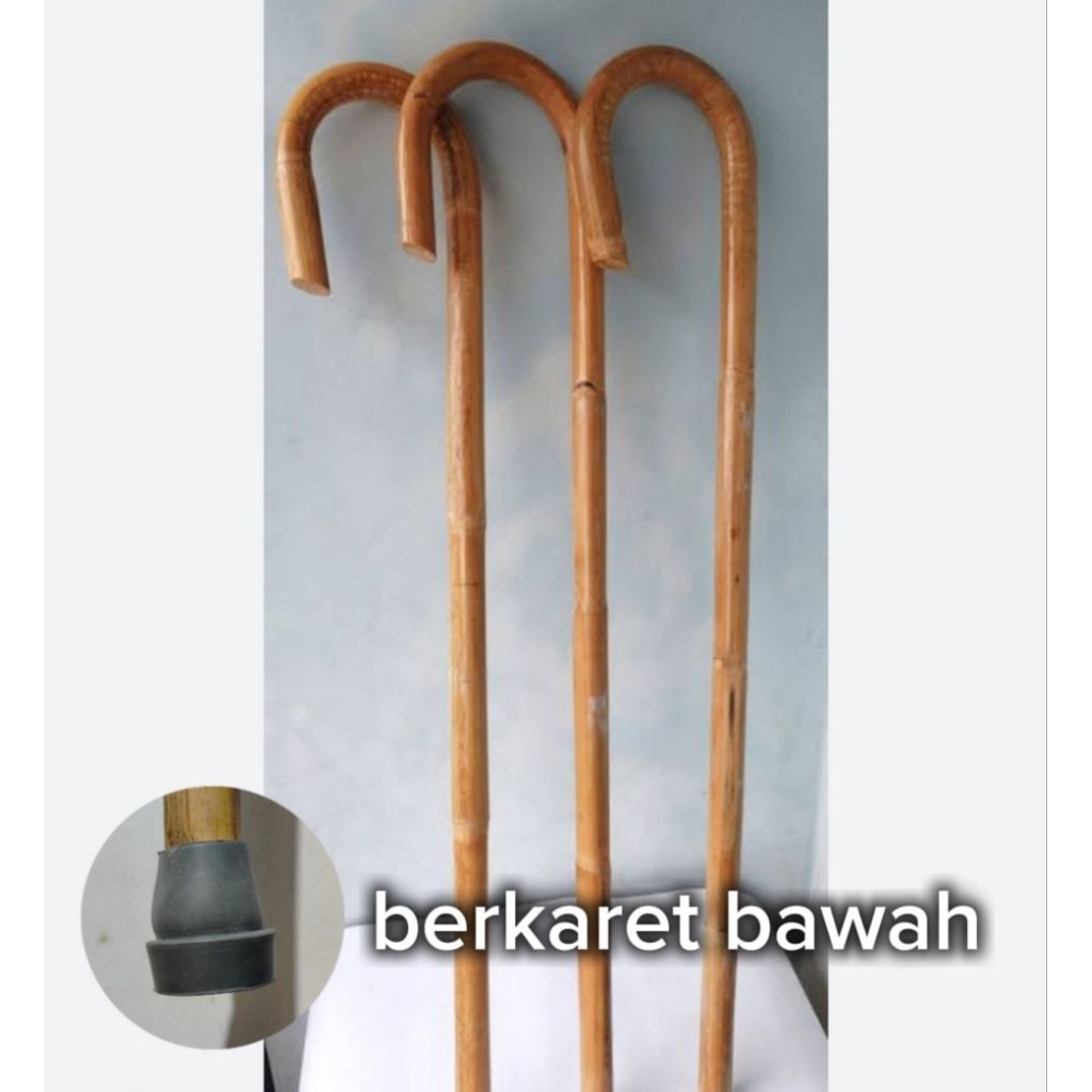 Jual tongkat rotan untuk orang tua - tongkat teken siyap pakai | Shopee ...
