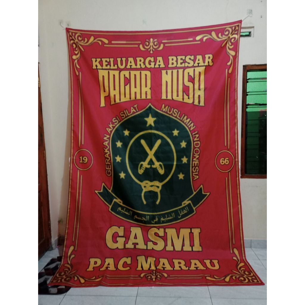 Jual BENDERA GASMI BENDERA PAGAR NUSA BENDERA PRINTING | Shopee Indonesia