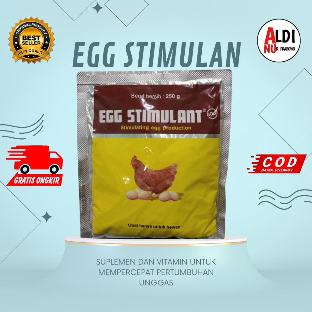 Jual Egg Stimulant Gold Kemasan 250 Gram - Suplemen Tambahan untuk Ayam ...