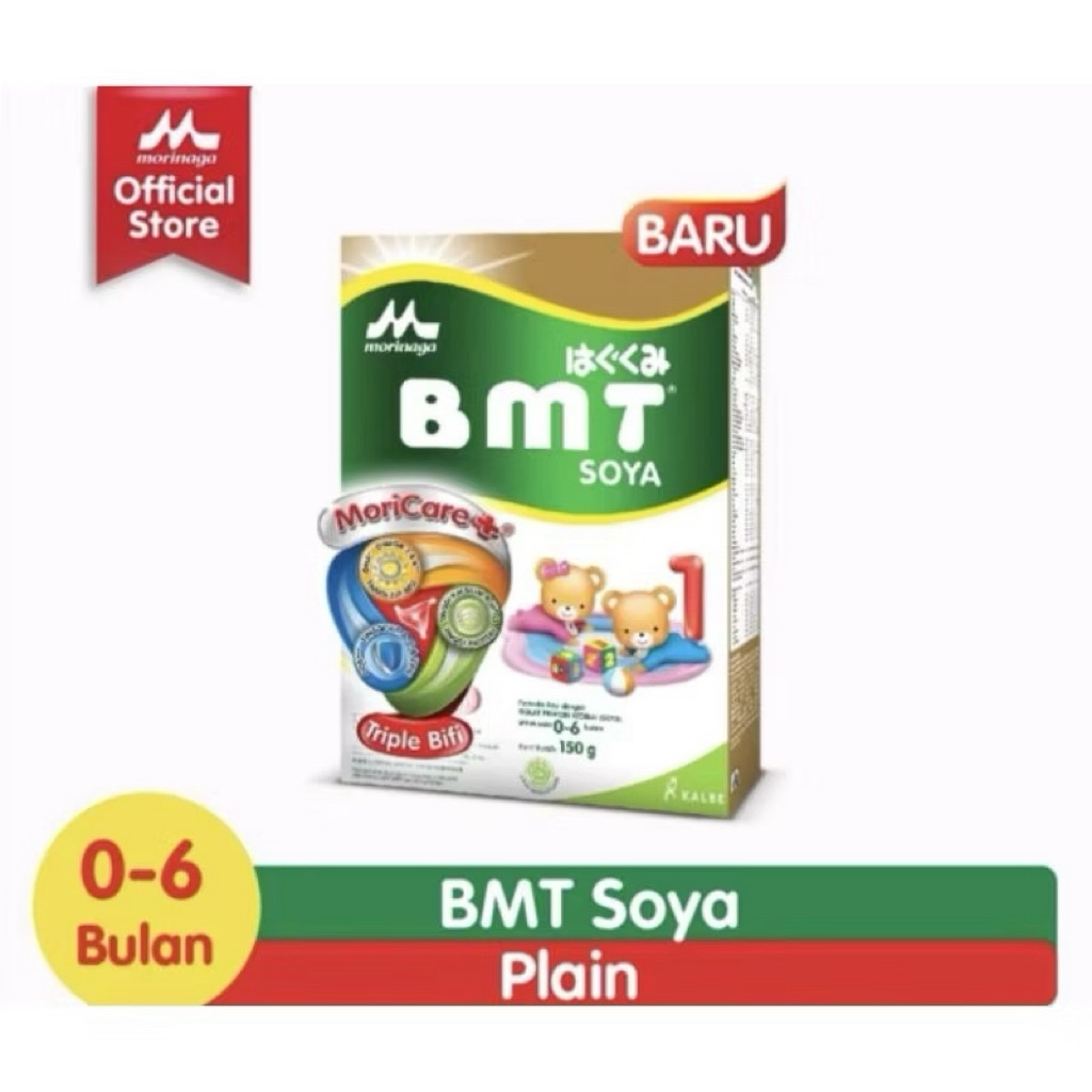 Jual BMT SOYA TAHAP 1 600gram | BMT SOYA 0 6 Bulan 600grm Morinaga | Shopee Indonesia