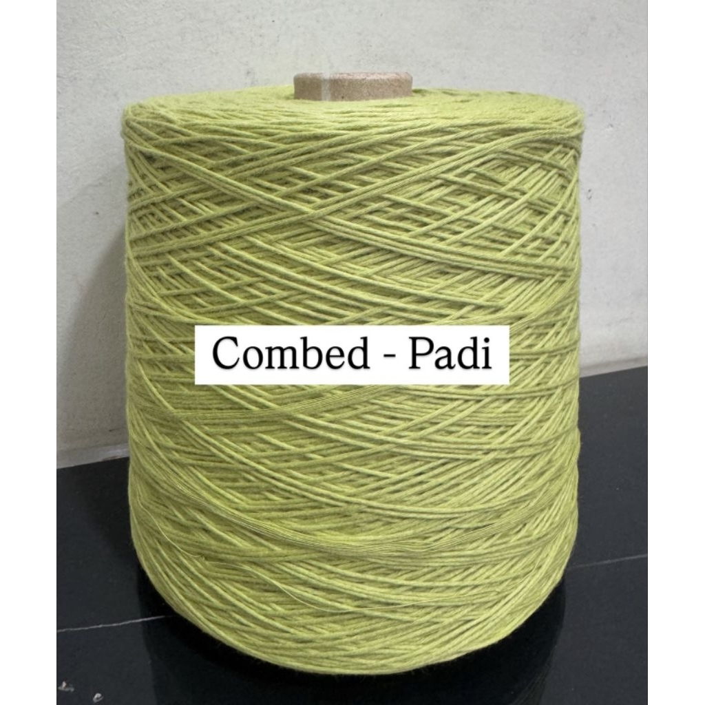 Jual Benang Katun Solid Polos Combed - Cotton Combed Yarn - Wearable ...