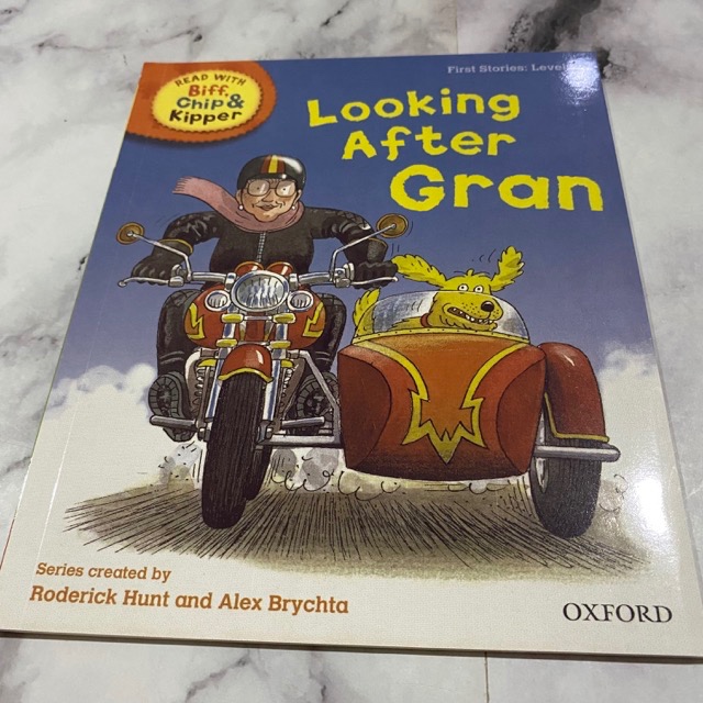 Jual Looking after Gran reprint oxford reading phonics Buku Cerita anak ...