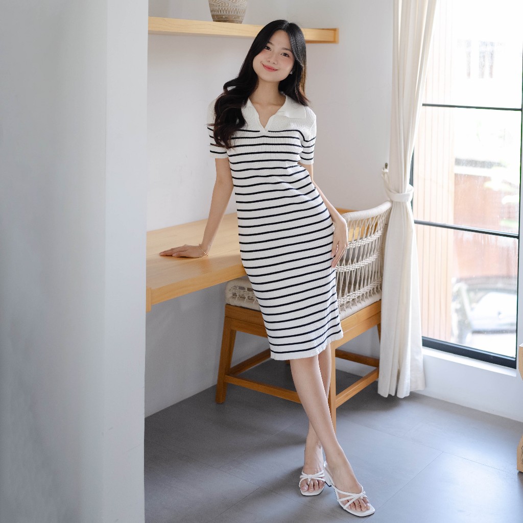 Jual Beatrice Clothing Bandung Carlos Knit Dress - Dress Rajut Wanita ...