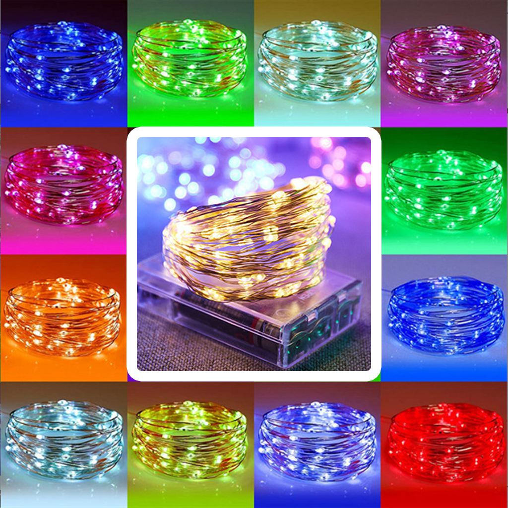 Jual [Ledlight] Lampu Tumblr Kawat LED Baterai 5 Meter / Fairy Light ...