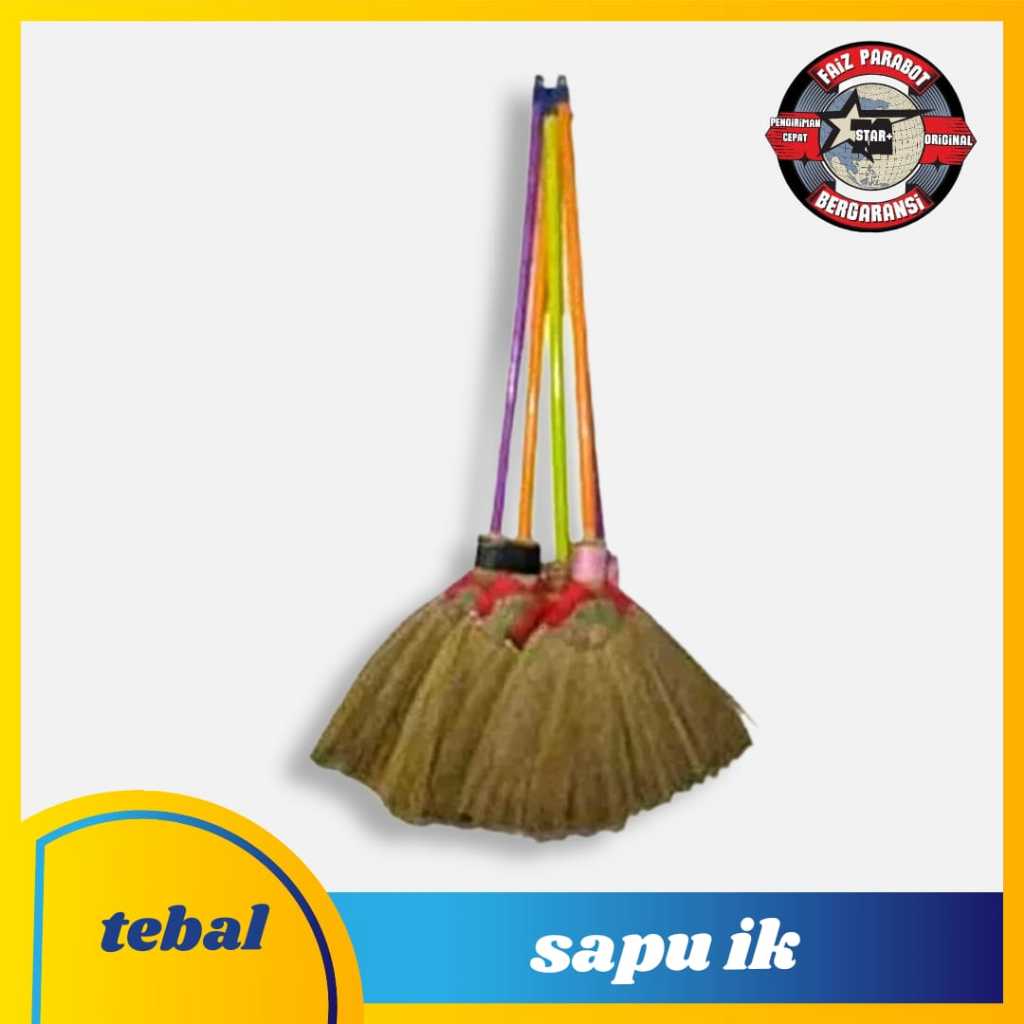 Jual IK- Sapu Lantai Ijuk Sekam Rumput Padi SAPU IK | Shopee Indonesia