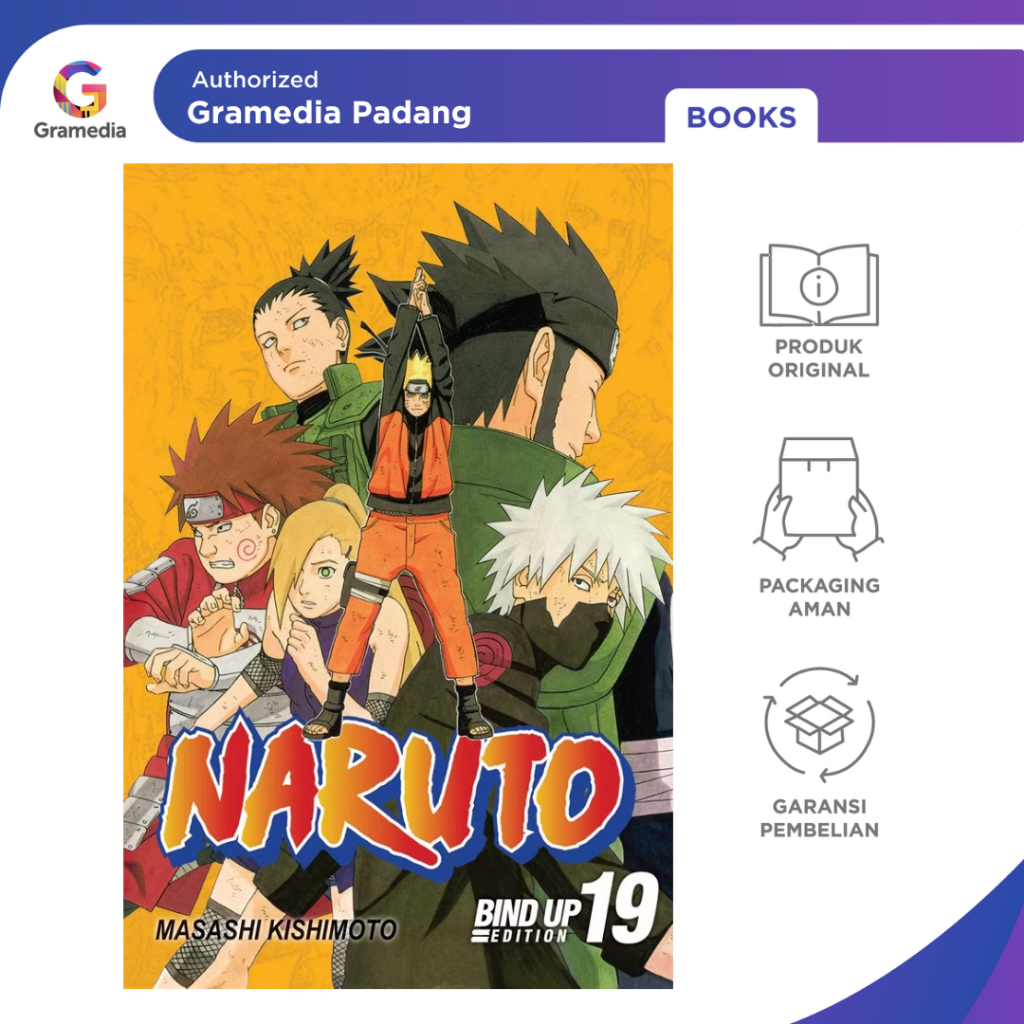 Jual Gramedia Padang - Naruto Bind Up Edition 19 | Shopee Indonesia