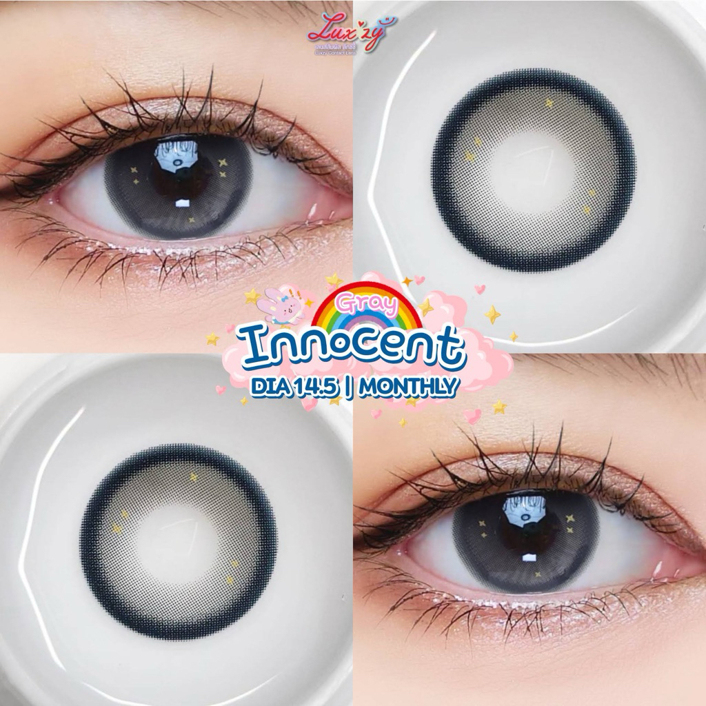 Jual Softlens Luxzy Innocent Gray Dia 14.5mm | Shopee Indonesia
