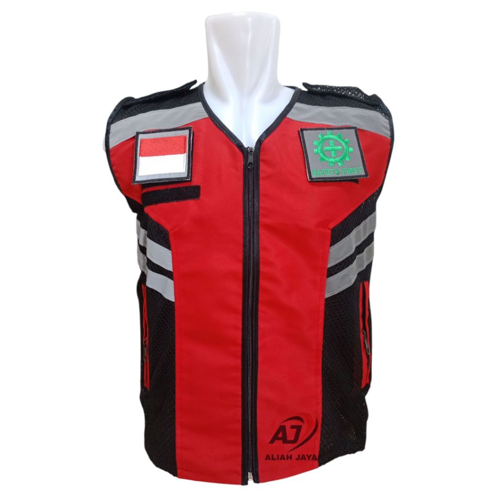 Jual Rompi HSE, Rompi K3, Rompi Merah, Rompi Safety First,Rompi Taslan ...
