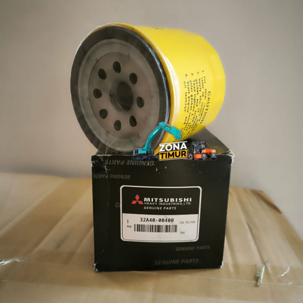 Jual Filter Oli 32A40-00400 Oil Filter Forklift Mitsubishi 32A40-00400 | Shopee Indonesia