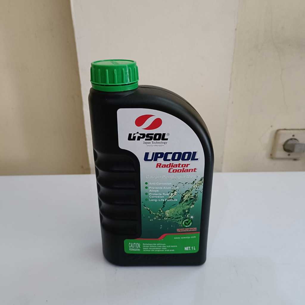 Jual Air Radiator Coolant Upsol Upcool 1 Liter | Shopee Indonesia