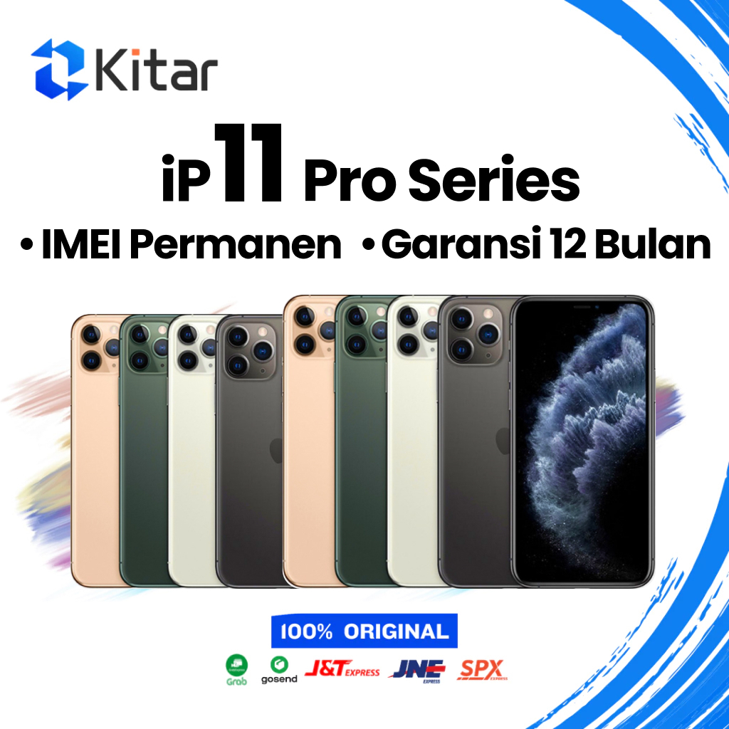 Jual iPhone 11 Pro & 11 Pro Max IMEI Permanen Garansi 12 Bln 100% Original Second iPhone FULLSET ...