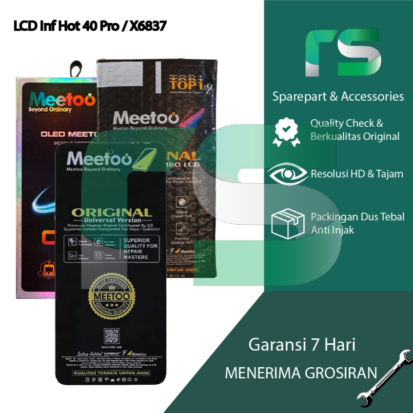 Jual LCD TOUCHSCREEN INF HOT 40 PRO / X6837 COMPLETE FULLSET | Shopee ...