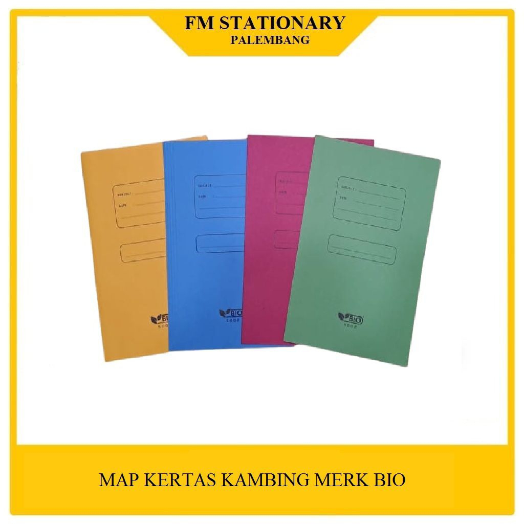 Jual Map Kertas Merk Bio 1 pack (isi 50 pcs) | Shopee Indonesia
