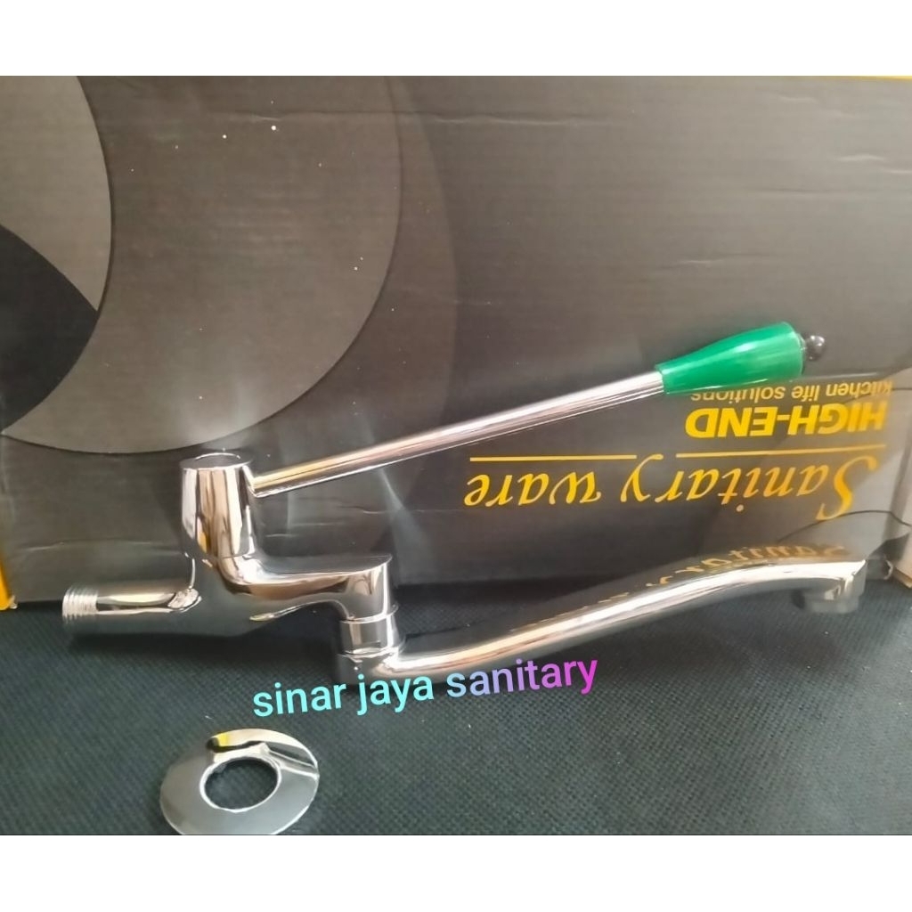 Jual Kran wastafel panjang model putaran stainless stell / Kran ...