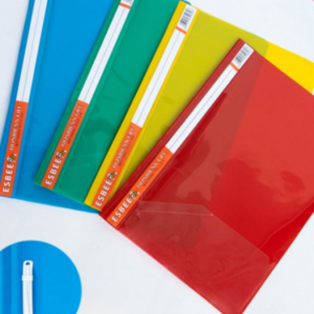 Jual Esbee Bisnis File Folio/Map Snel Transparan (1 Pack/12Pcs ...