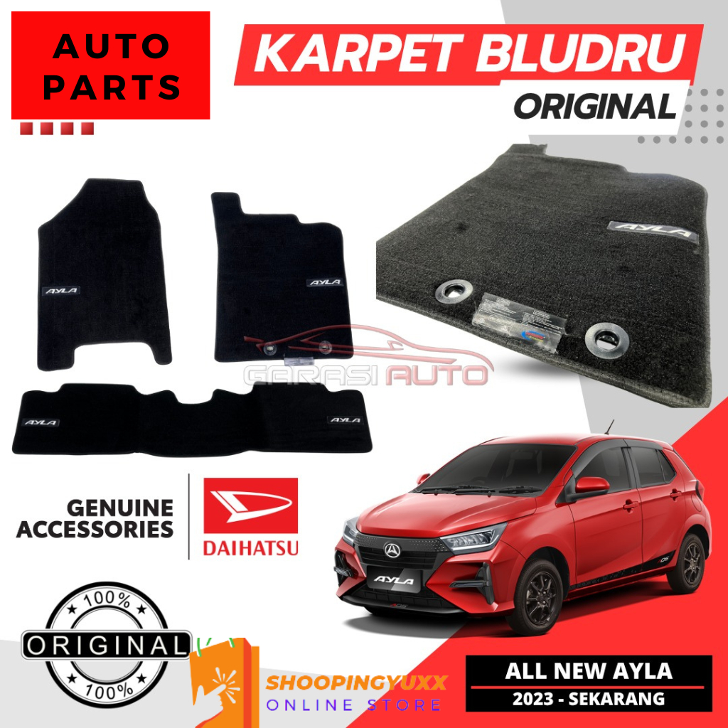 Jual ORI Karpet Bludru Original All New Ayla Gen2 2023 2024 up Ori ...