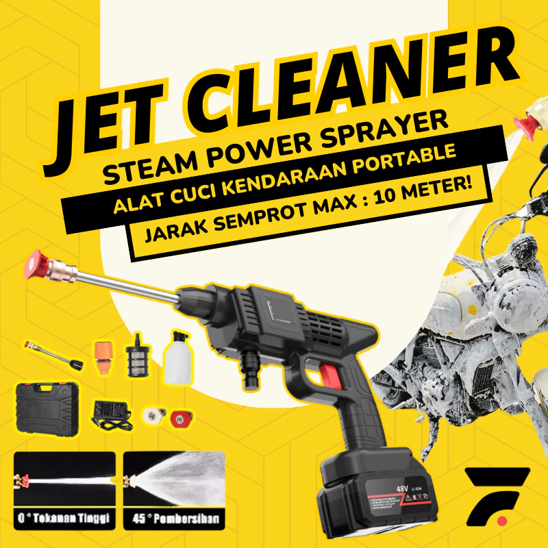 Jual Jet Cleaner ECOSEN 199V 100Bar Portable Cuci Mobil Motor | Shopee ...
