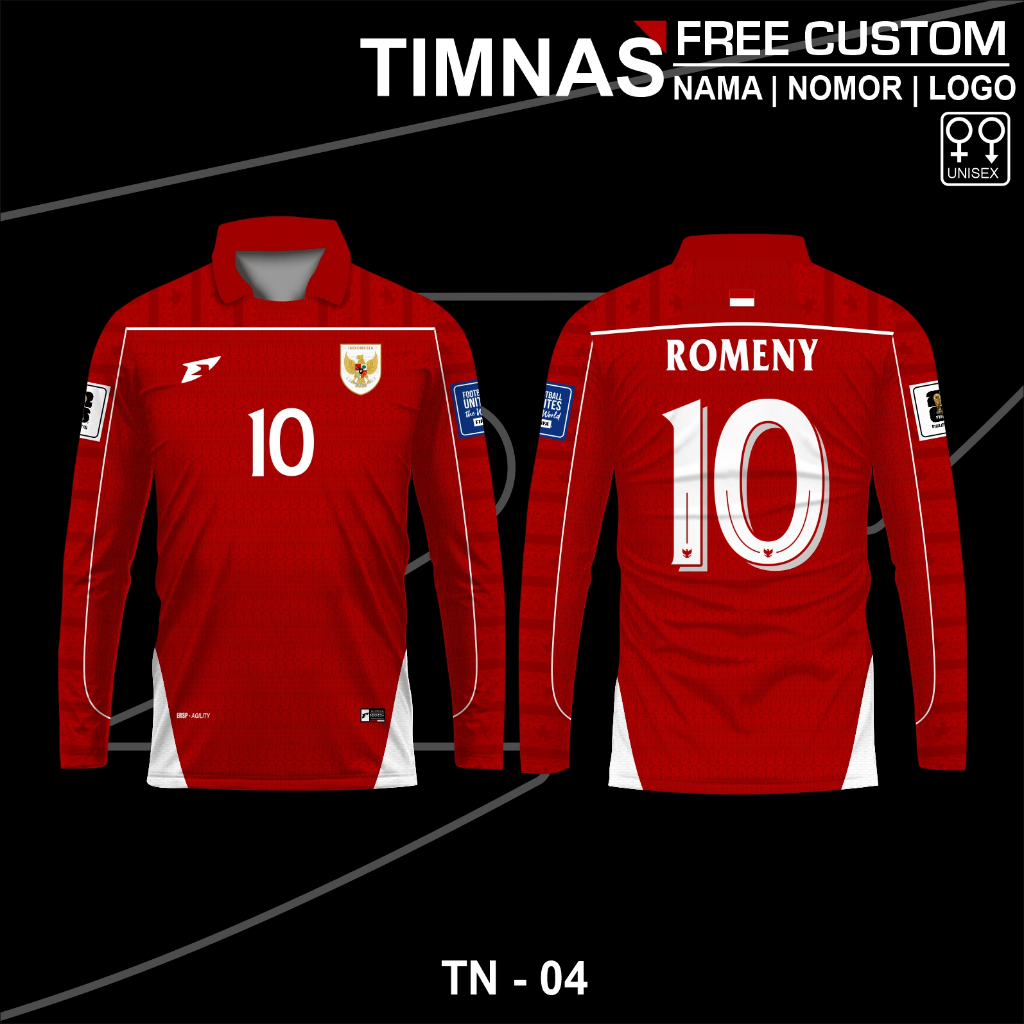 Jual Baju timnas indonesia fantasi home terbaru 2025 kaos jersey sepak ...