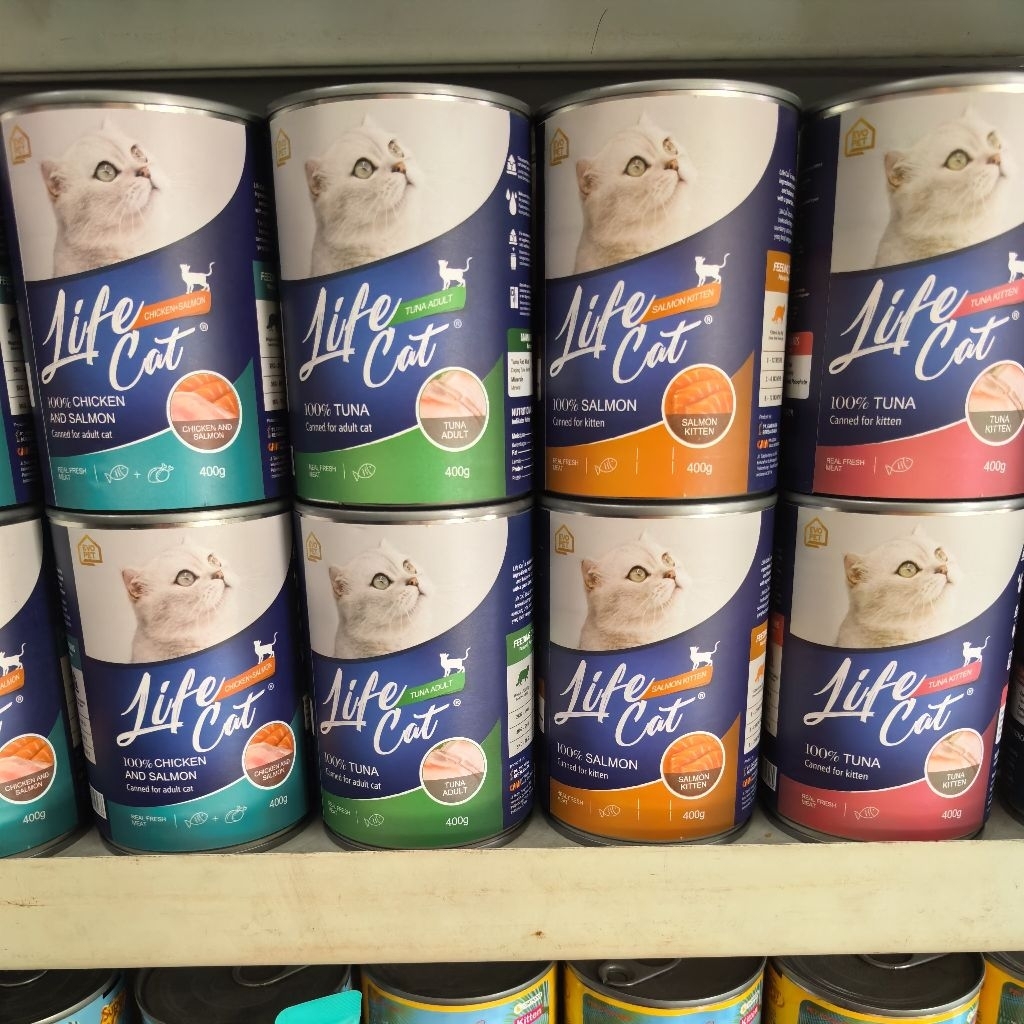 Jual LIFE CAT LIFECAT PAKAN KUCING WET CAT FOOD MAKANAN KALENG BASAH ...