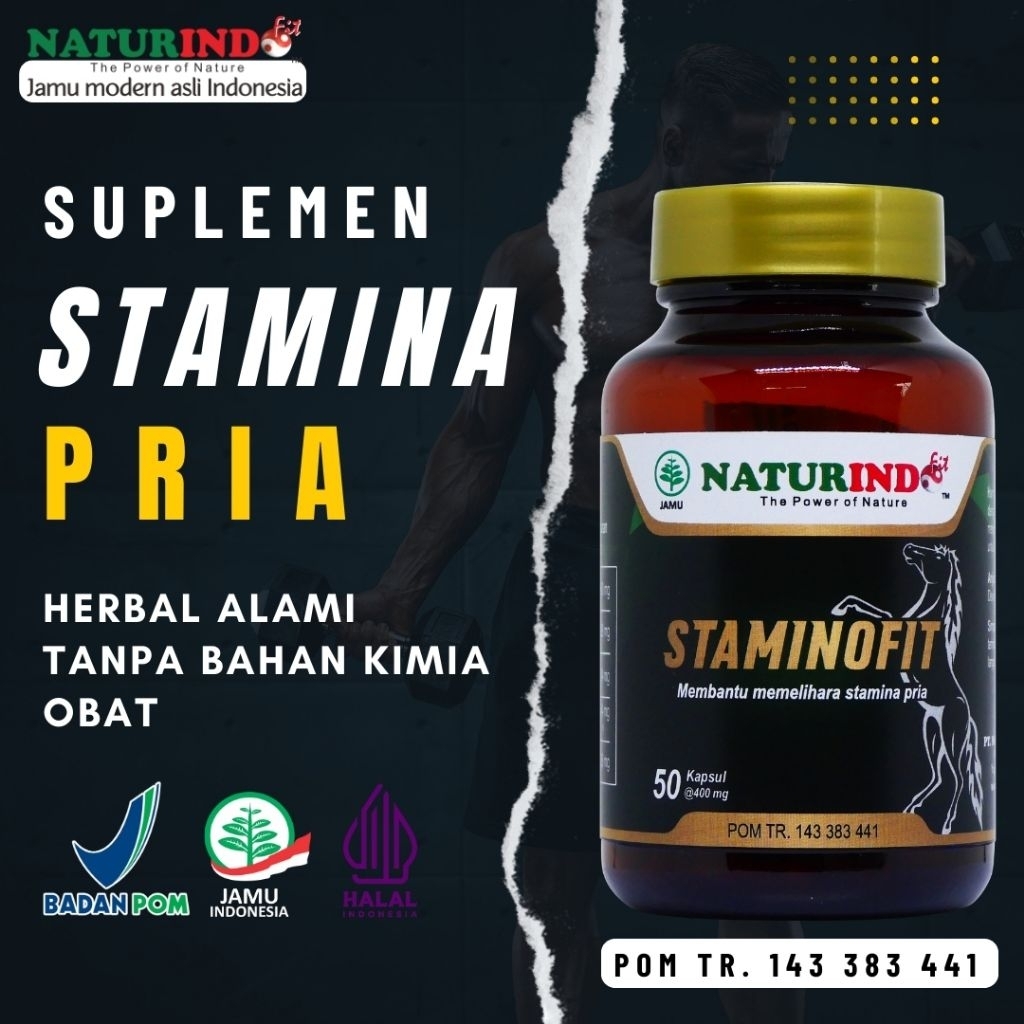 Jual Ramuan Herbal Suplemen Stamina Pria Kuat Tahan Lama Staminofit ...