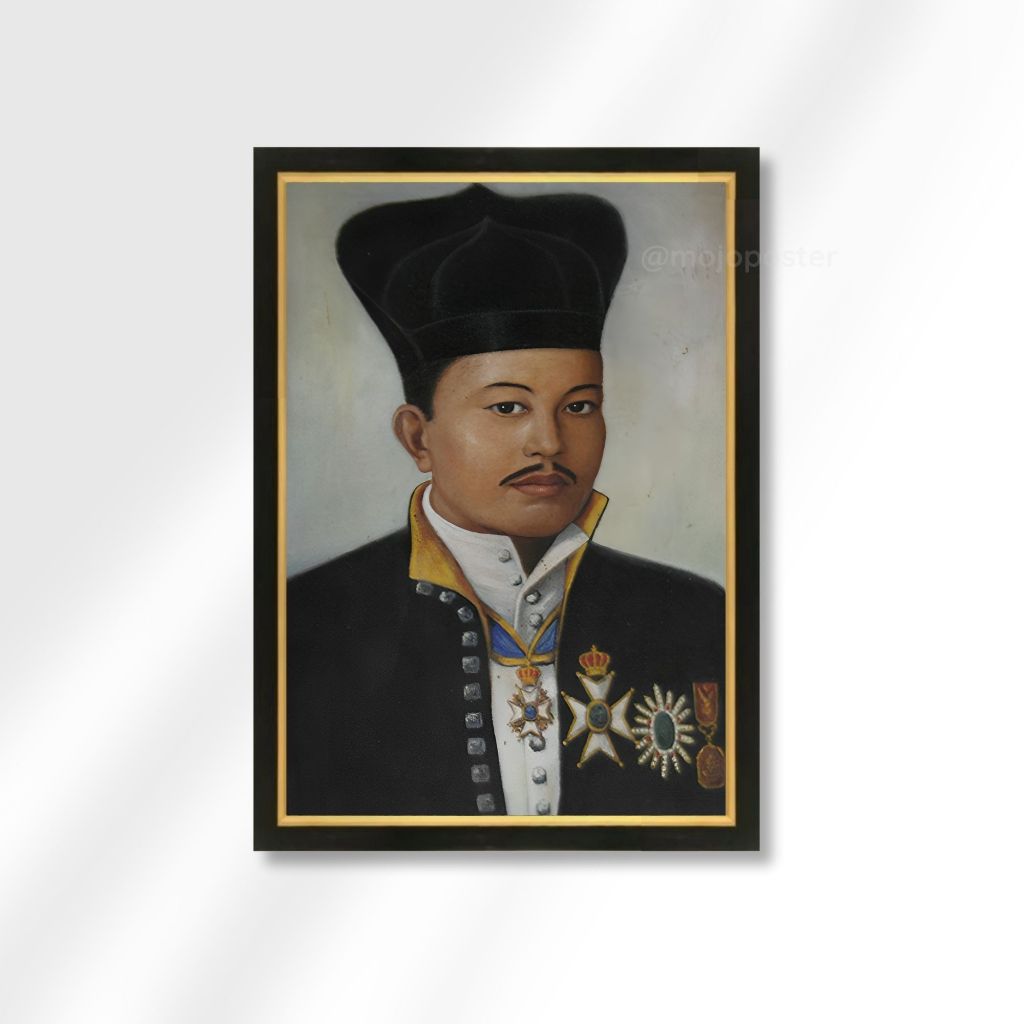 Jual Pajangan Dinding Susuhunan Pakubuwono VII Lukisan Cetak Bingkai ...